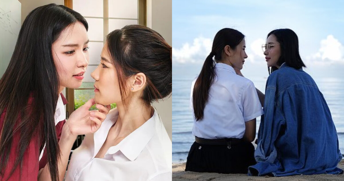 霸氣學妹攻陷軟萌學姐！GL泰劇《學姐可以愛我嗎》年下攻讓百合粉臉紅心跳！ | LalaTai 拉拉台