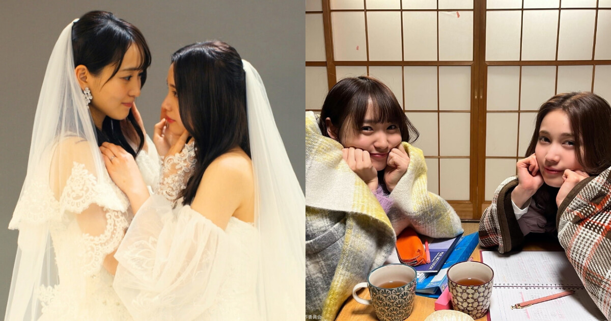 請原地結婚！百合日劇《追蹤者遊戲W》婚紗照超香 女女CP相愛相殺！ | LalaTai 拉拉台